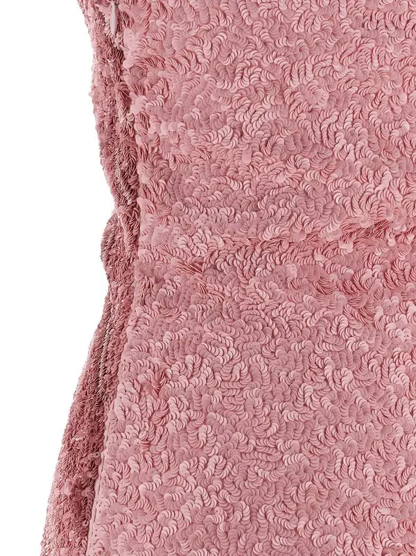 Balmain Embellished Sequined Mini Dress