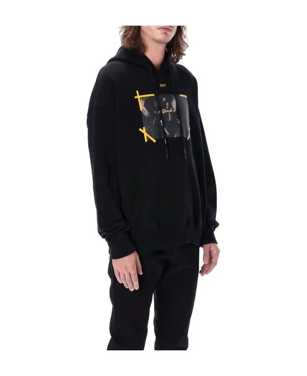 Off-White Arrows Caravaggio Print" Hoodie