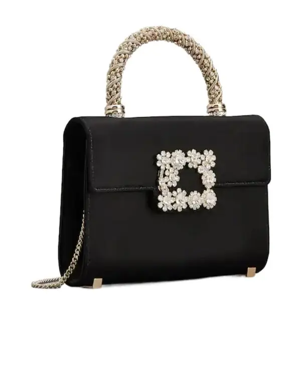 ROGER VIVIER Embellished Foldover Top Tote Bag