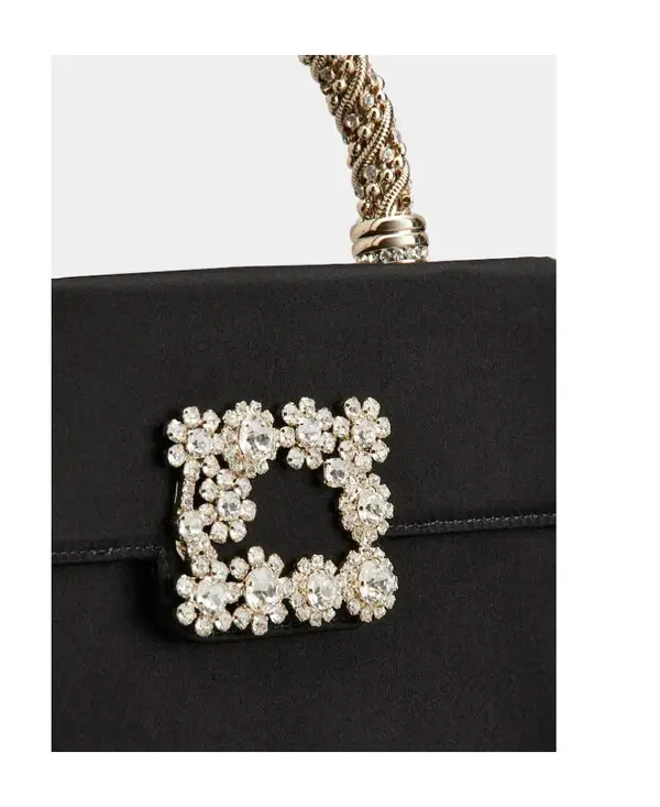 ROGER VIVIER Embellished Foldover Top Tote Bag
