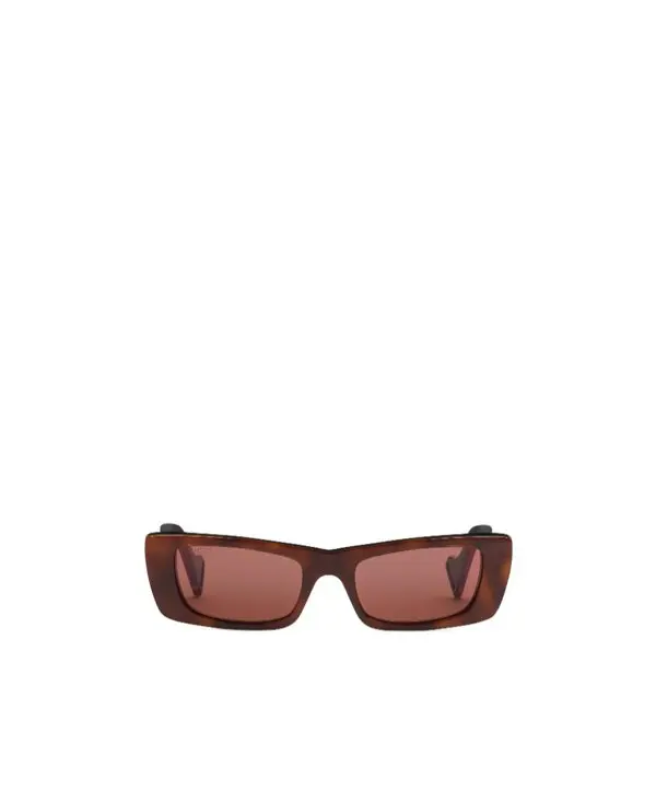 Gucci Rectangular Frame Sunglasses - Pink