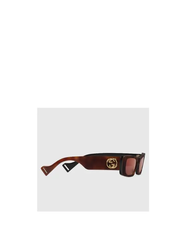 Gucci Rectangular Frame Sunglasses