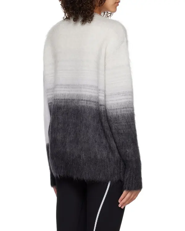Off-White Logo Print Gradient Jumper
