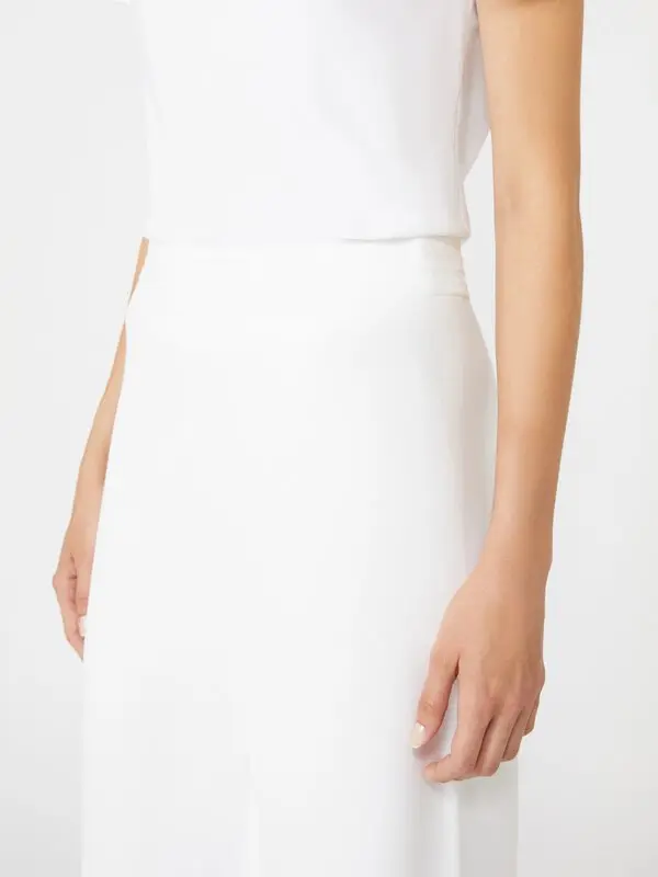 Max Mara Elastic Waist Straight Leg Trousers