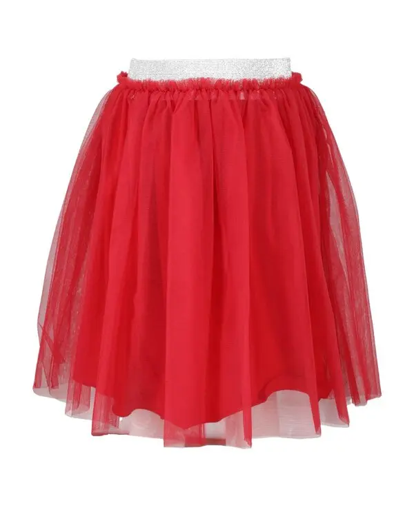 IL GUFO Glitter Detailed Tulle Skirt