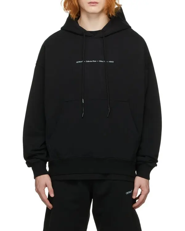 Off-White Marker Skate Arrows-logo Hoodie