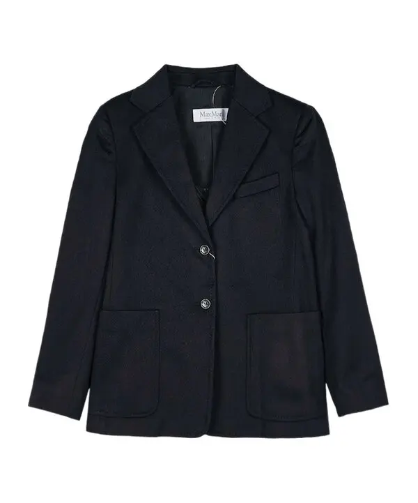 Max Mara Tailored Long Sleeve Blazer - Black