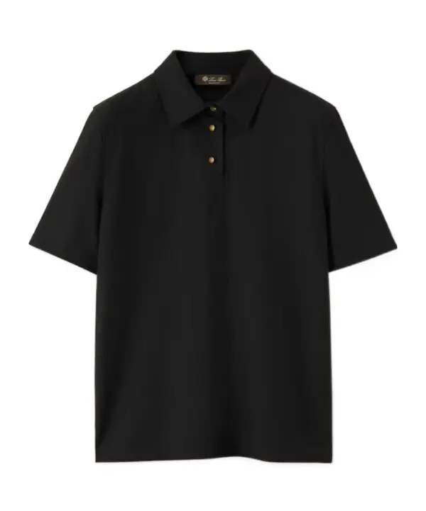 Loro Piana Colmegna Wool Polo T-shirt