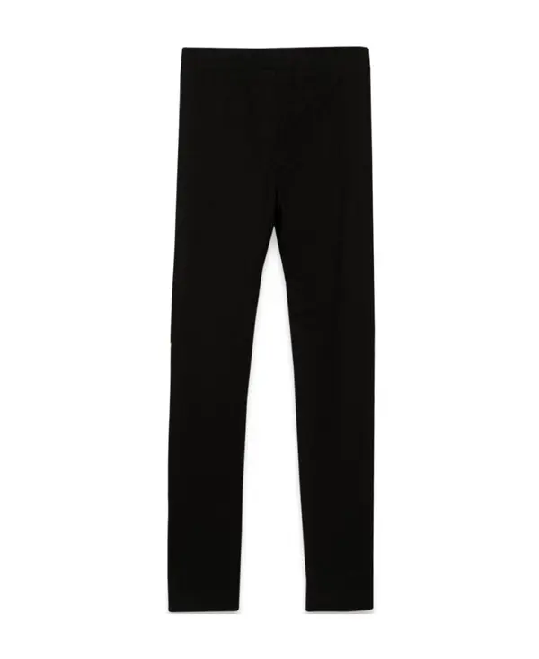 Moschino Embroidered-logo Detail Leggings - Black