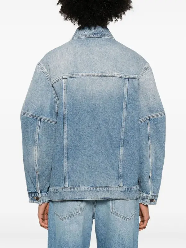 Moschino Patchwork Denim Jacket