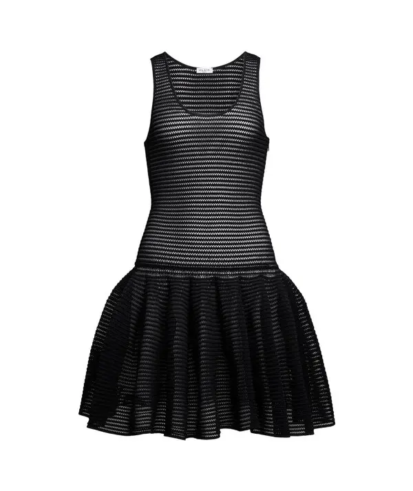 Alaïa Short Crinoline Knit Dress