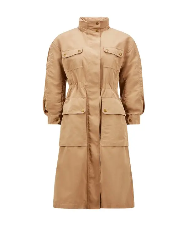Moncler Nantes Hooded Parka - Light Brown