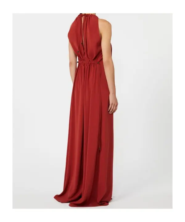 Max Mara Flowing Envers Satin Jumpsuit