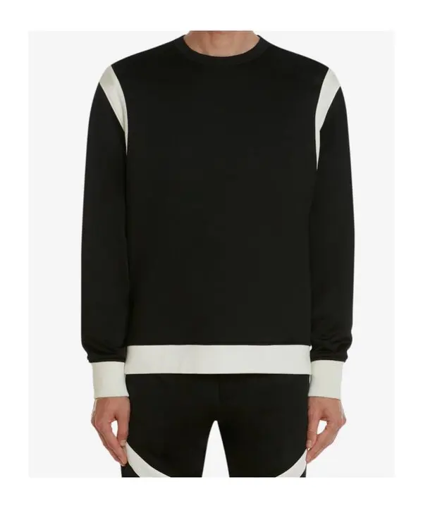Alexander McQueen Two-tone Panelled Sweatshirt