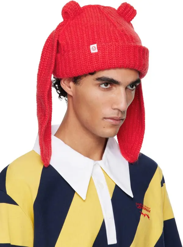CHARLES JEFFRREY LOVERBOY Charles Jeffrey Loverboy Ribbed Beanie