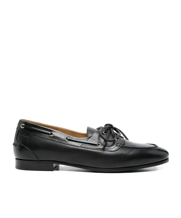 Bally Lace-up Loafers - Black