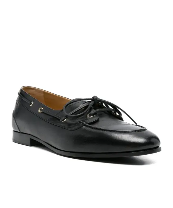 Bally Lace-up Loafers - Black