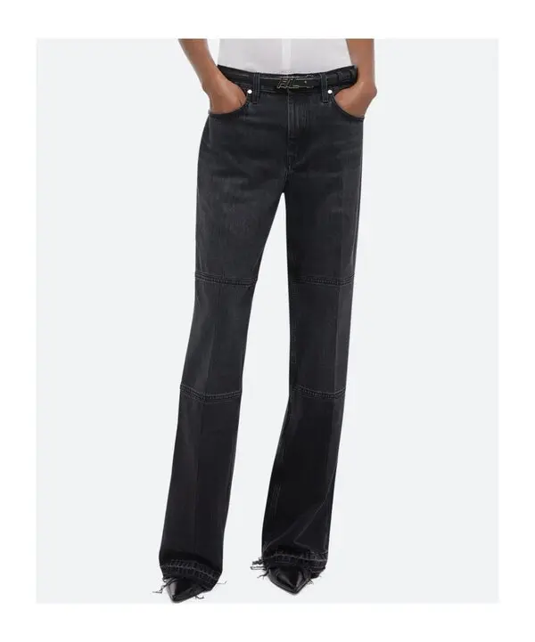 Helmut Lang Carpenter Jeans With Raw Edge Hem