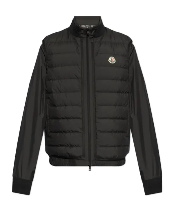 Moncler Logo Patch Down Jacket