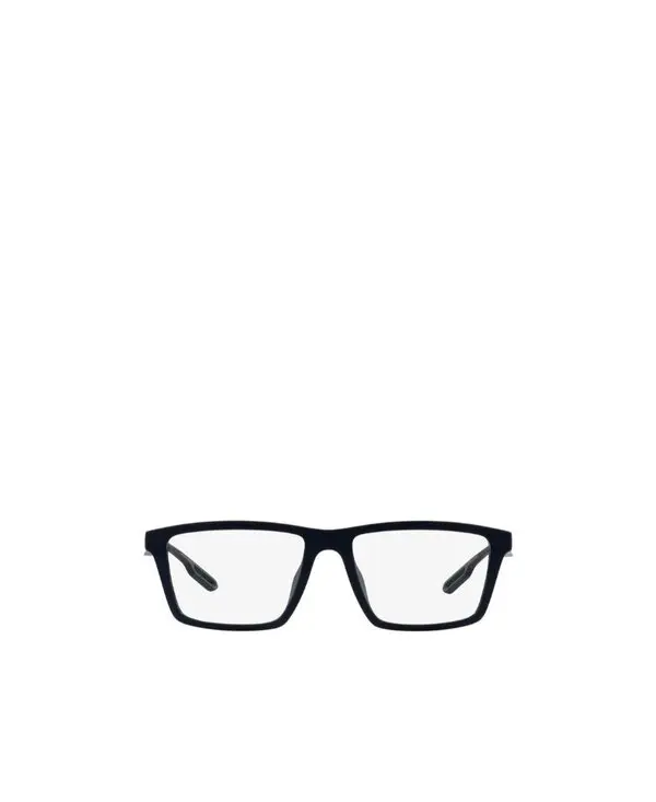 Emporio Armani Logo Rectangle Sunglasses With Clip-ons