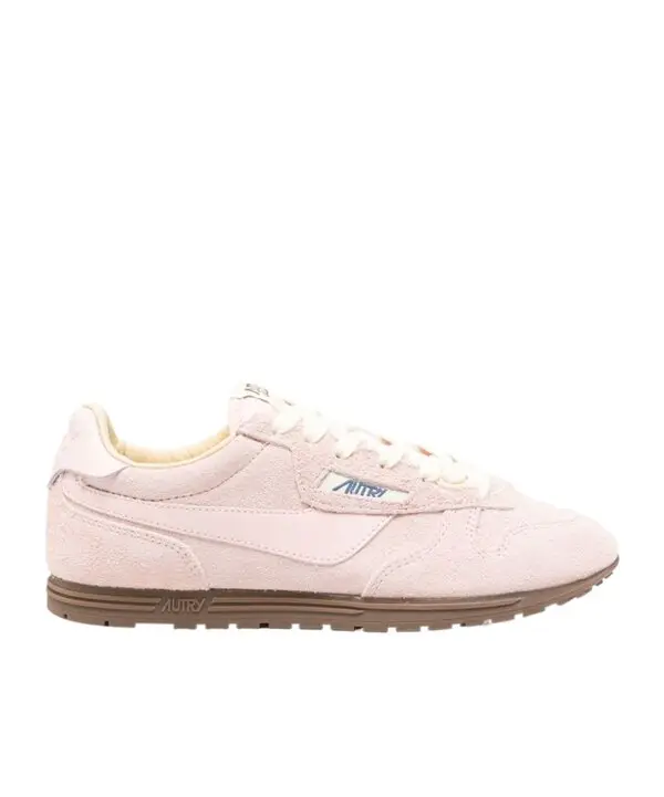 AUTRY Windspin Lace-up Sneakers - Pink