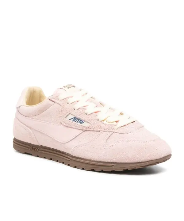 AUTRY Windspin Lace-up Sneakers - Pink