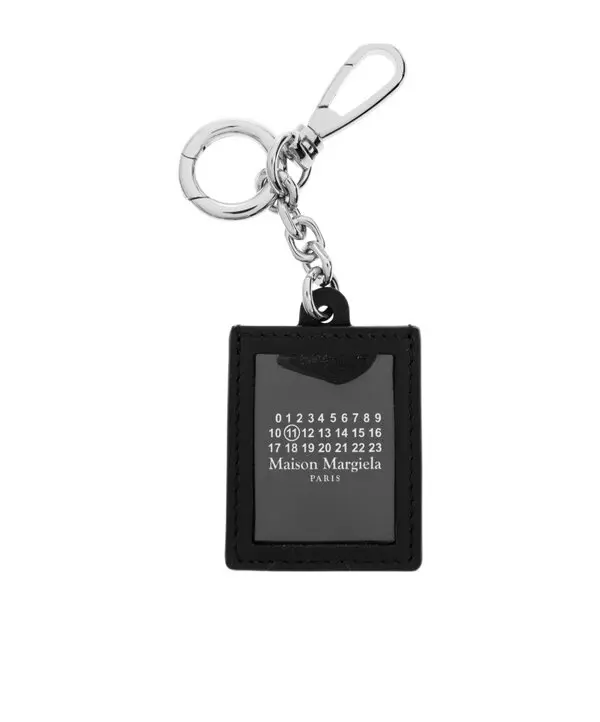 MAISON MARGIELA Logo Plaque Keychain