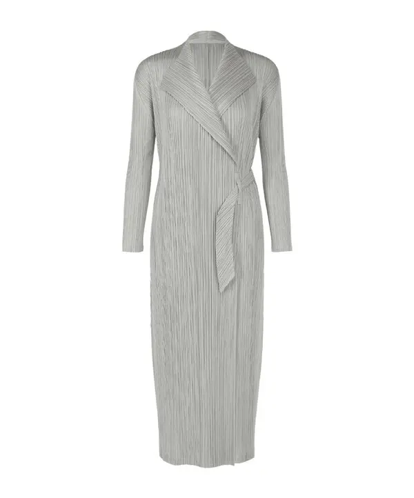 PLEATS PLEASE BY ISSEY MIYAKE Facade Pleated Coat