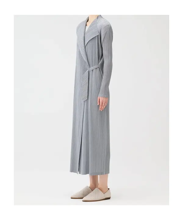 PLEATS PLEASE BY ISSEY MIYAKE Facade Pleated Coat