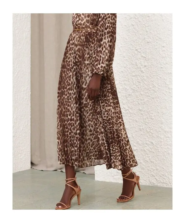 Zimmermann Sunray Pleated Skirt