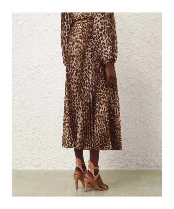 Zimmermann Sunray Pleated Skirt