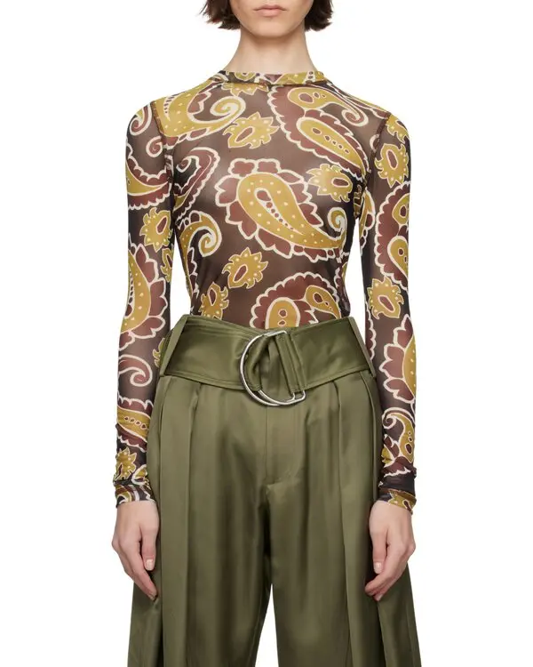 J.W.ANDERSON Jw Anderson Long Sleeve Underpinning Top