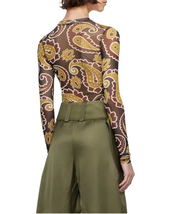 J.W.ANDERSON Jw Anderson Long Sleeve Underpinning Top