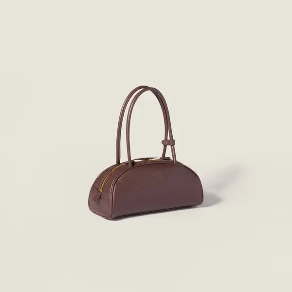 Miu Miu Beau Leather Bag - Briarwood