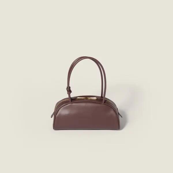 Miu Miu Beau Leather Bag - Briarwood