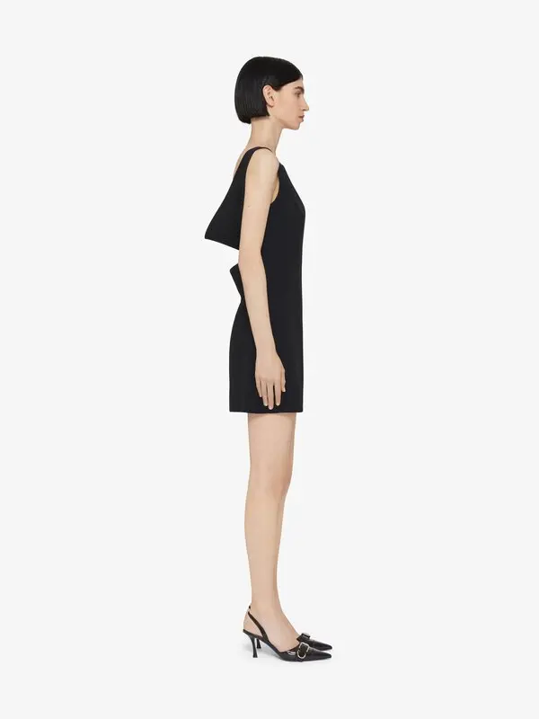 Givenchy Sleeveless Square Neck Mini Dress
