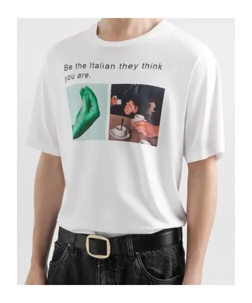 Dolce & Gabbana Dolce Gabbana Graphic Printed Crewneck T-shirt