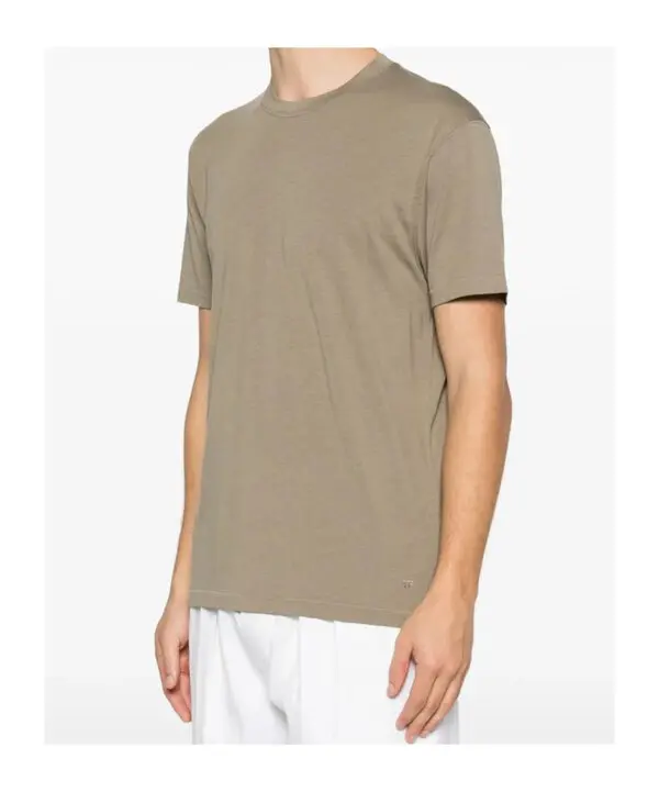 TOM FORD Short Sleeved Crewneck T-shirt - Nude