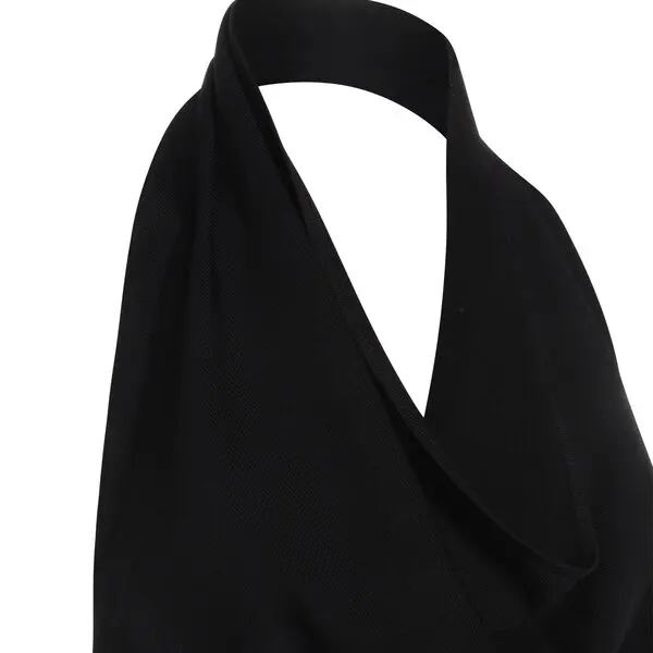 AYA MUSE Halterneck Maxi Dress - Black