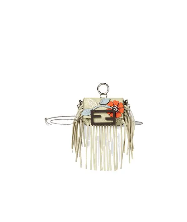 Fendi Multicolor Cuoio Romano Leather Charm