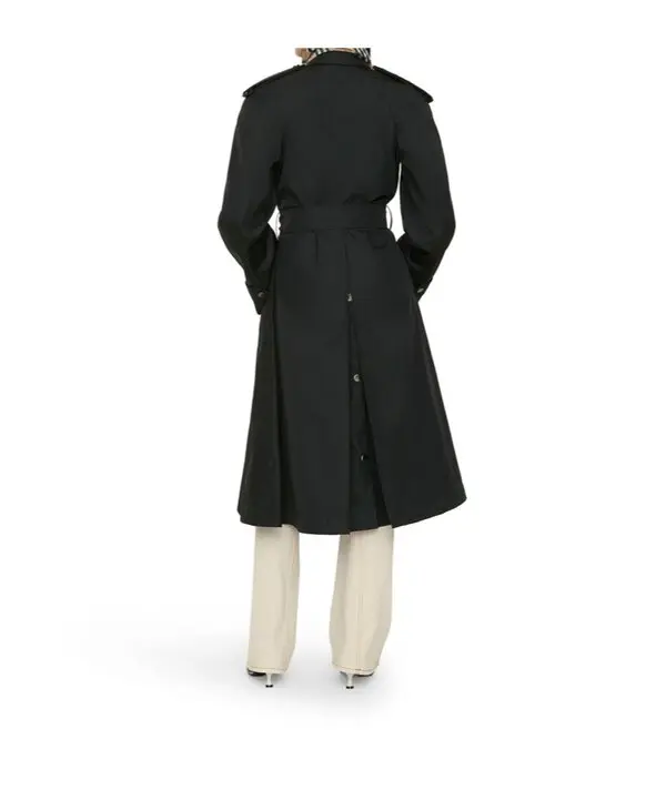 Burberry Long Hooded Car Coat