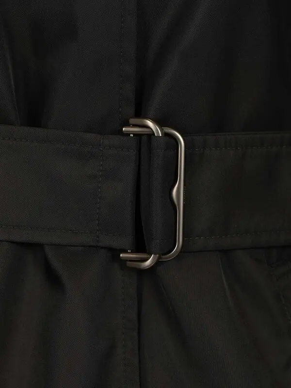 Burberry Long Hooded Car Coat