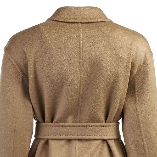 Max Mara Melinda Belted Long-sleeve Coat - No