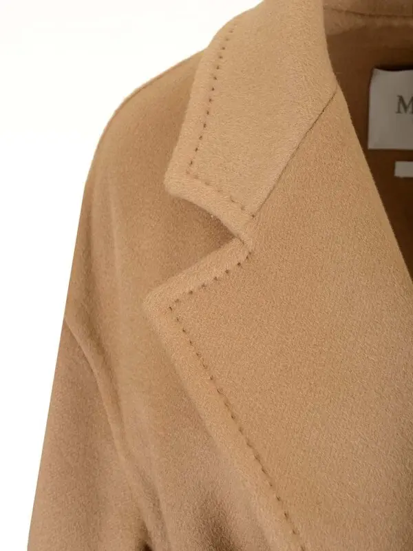 Max Mara Melinda Belted Long-sleeve Coat - No