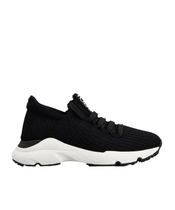 TOD'S Logo Embossed Lace-up Low Top Sneakers