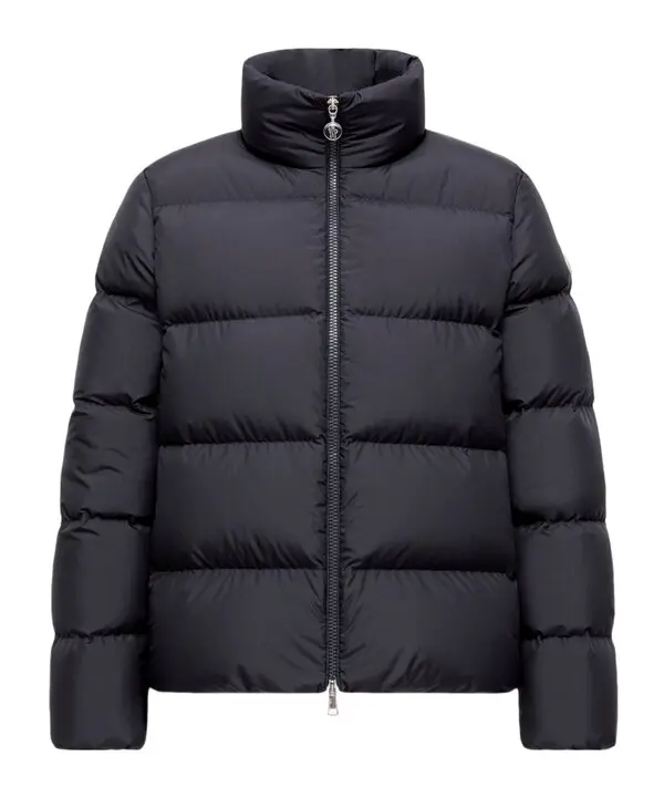 Moncler Mauzun Zip-up Puffer Jacket - Navy Blue