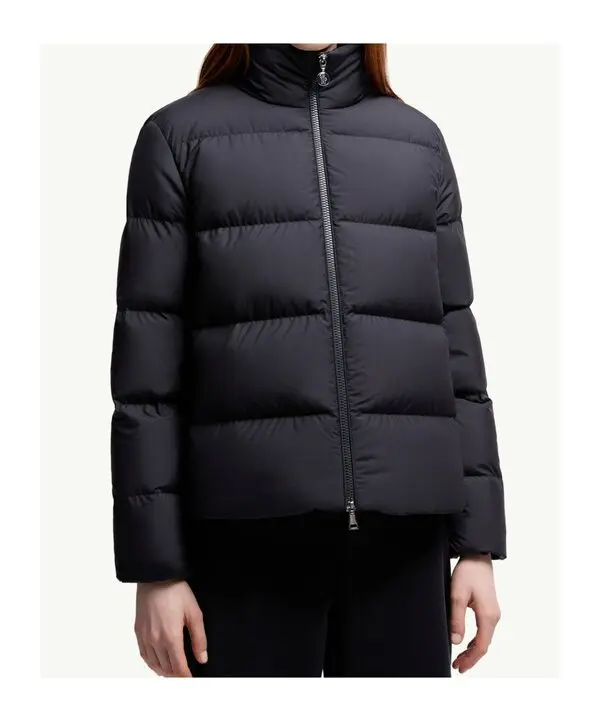 Moncler Mauzun Zip-up Puffer Jacket - Navy Blue