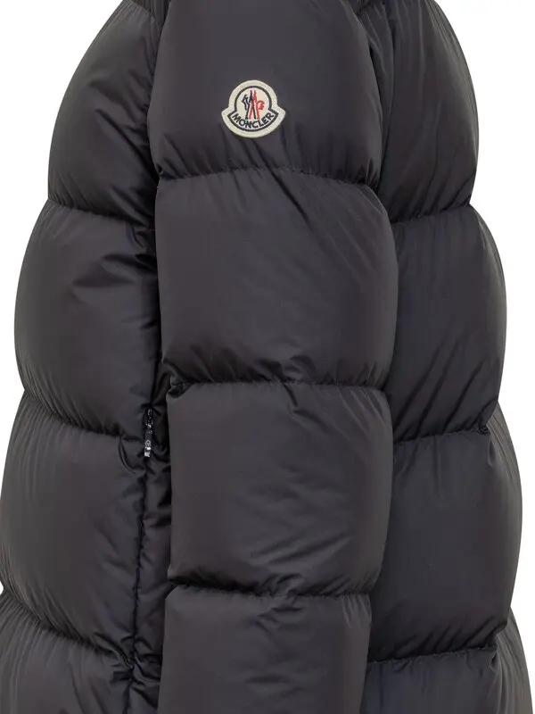Moncler Mauzun Zip-up Puffer Jacket - Navy Blue