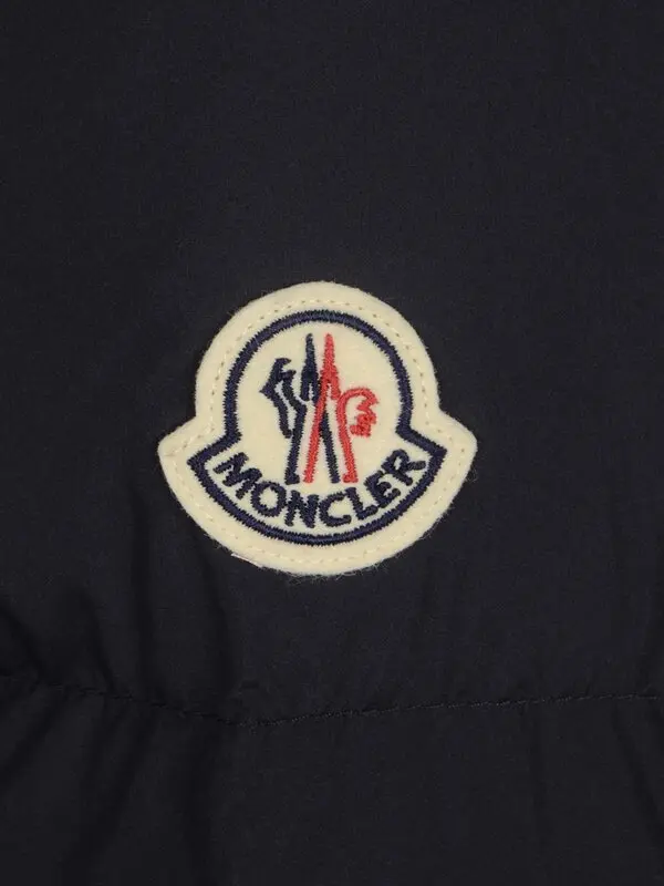 Moncler Mauzun Zip-up Puffer Jacket - Navy Blue