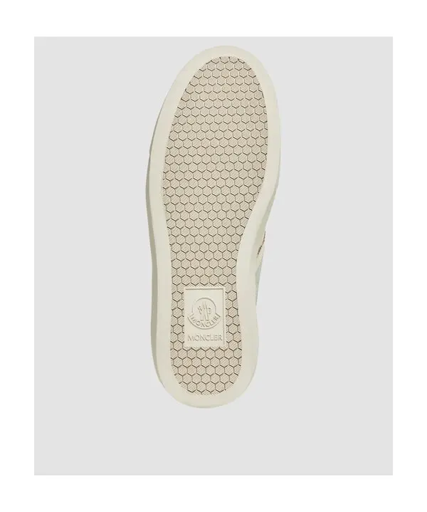 Moncler Monaco2 Suede Trainers - Turquoise